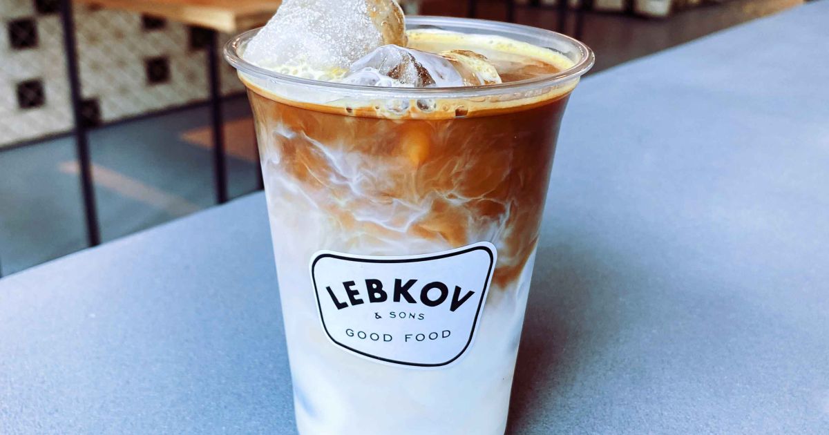 Serve organic coffee · Lebkov & Sons
